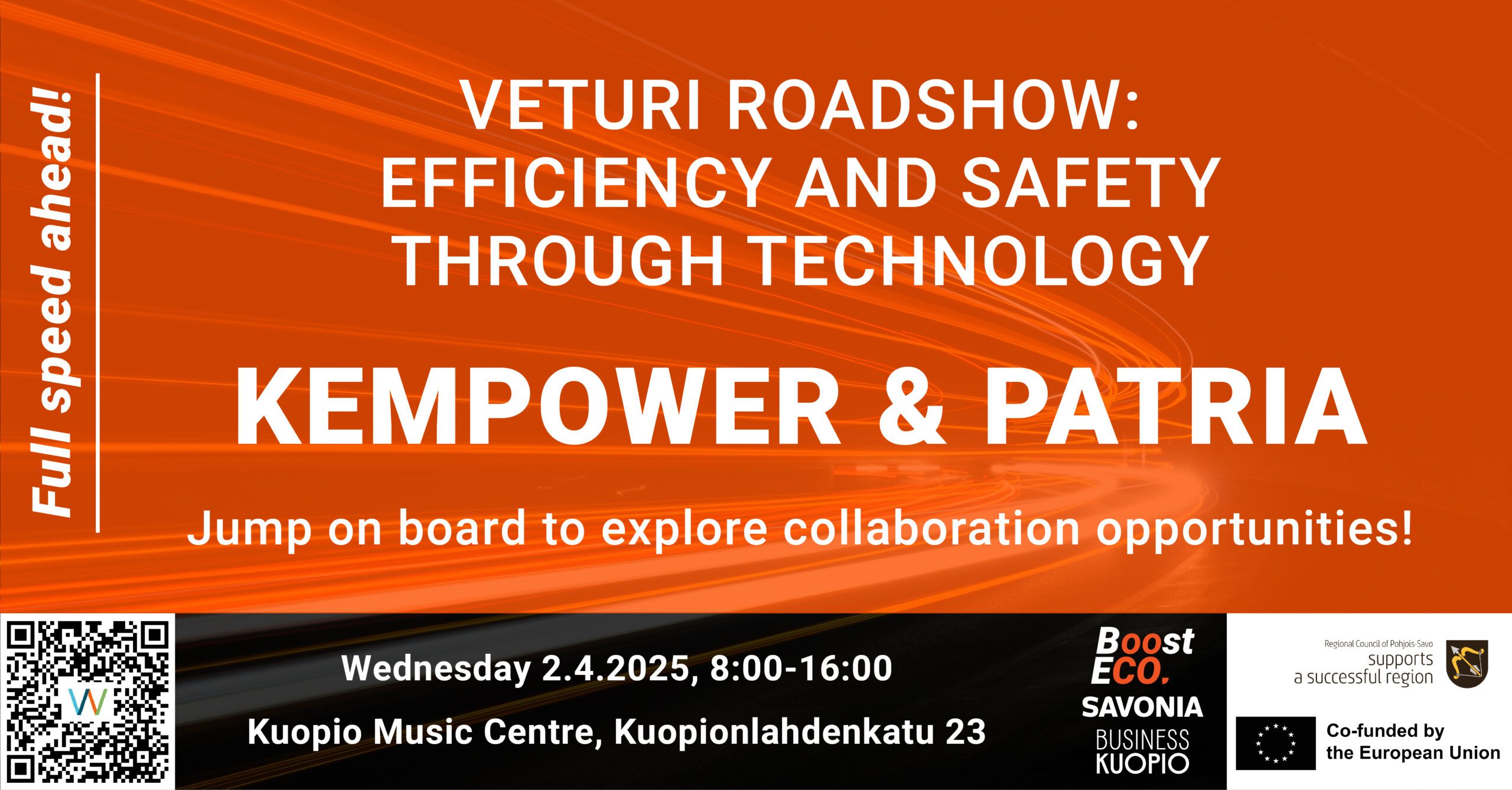 Veturi Roadshow event 2.4.2025 - Efficiency and Safety Through ...